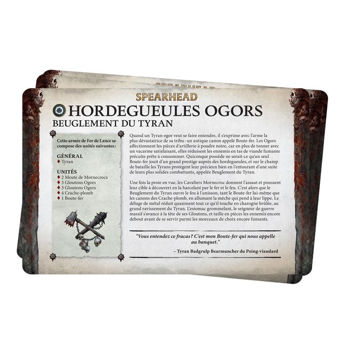 Faction Pack: Ogor Mawtribes (Français)