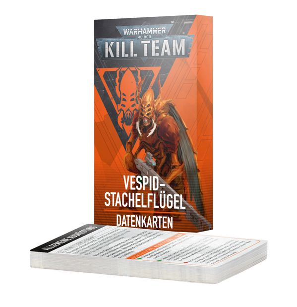 Kill Team: Vespid-Stachelflügel – Datenkarten