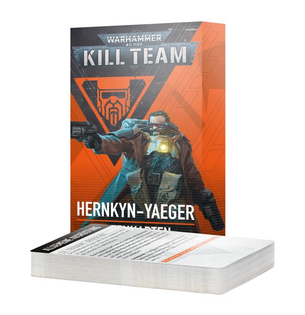 Kill Team: Datenkarten der Hernkyn-Yaeger (Allemand)