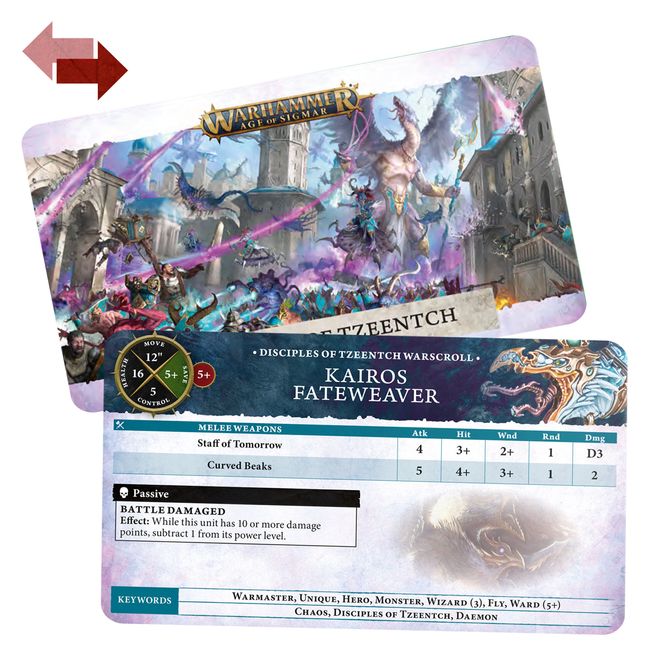 Chaos Battletome: Disciples of Tzeentch – Gamer's Edition
