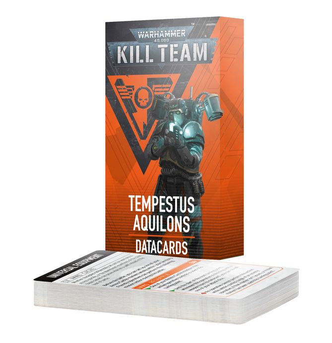 Kill Team: Tempestus Aquilons – Datacards (Englisch)