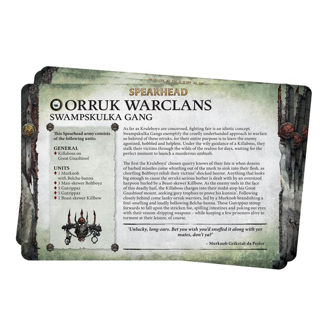 Faction Pack: Orruk Warclans (Englisch)