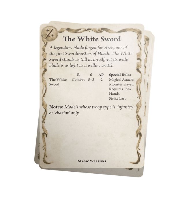 High Elf Realms Reference Card Pack