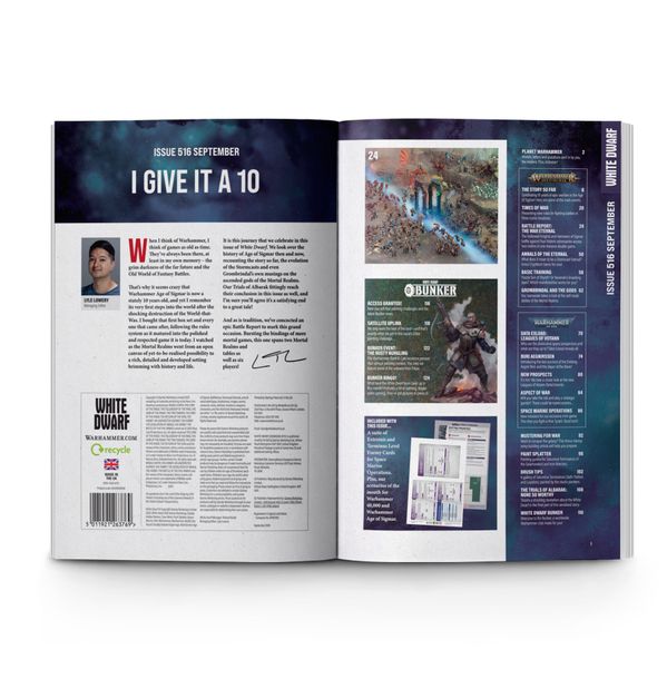 white dwarf article index