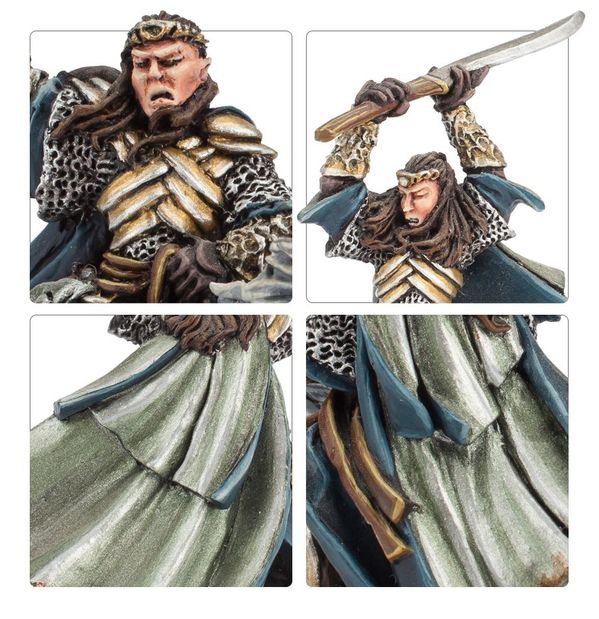 Elladan zu Fuß und Beritten