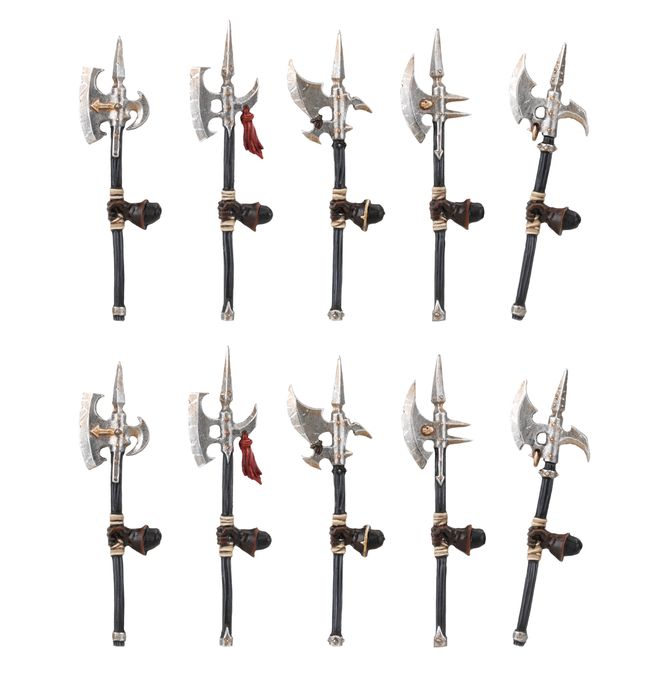 Chaos Warriors Halberds Upgrade Set
