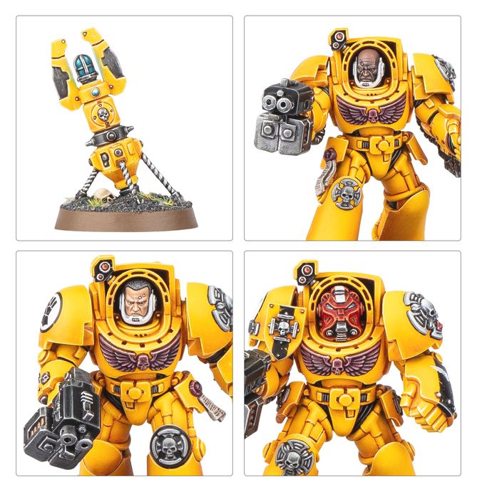 Games Workshop - Warhammer 40000.Combat Patrol. Imperial Fists ...