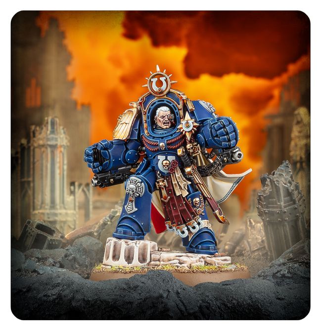 Marneus Calgar in Armour of Antilochus