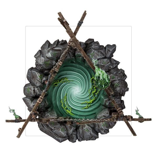 Warhammer Aos - Free Warhammer Age Of Sigmar - Terrain Set Skaven Gnawholes