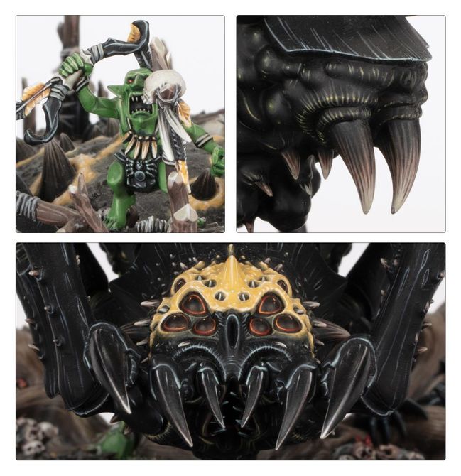 Webspinner Shaman on Arachnarok Spider