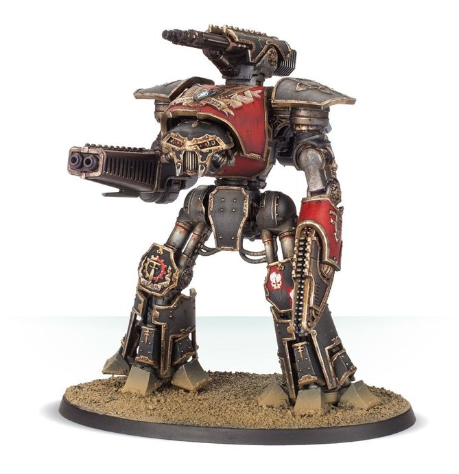 Reaver Titan Weapons: Melta Cannon, Chainfist, Volcano Cannon and Turbo ...