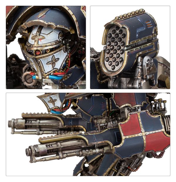 Legions Imperialis: Warlord Titan With Volcano Cannons and Apocalypse ...