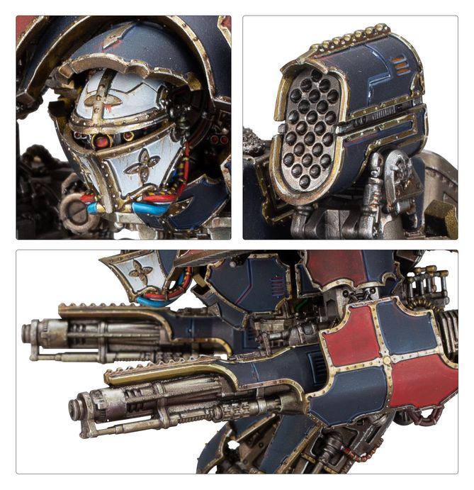 Legions Imperialis: Warlord Titan With Volcano Cannons and Apocalypse ...