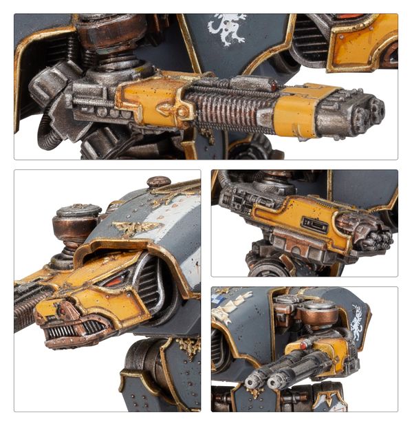 Legions Imperialis: Warhound Scout Titans with Turbo-laser Destructors ...
