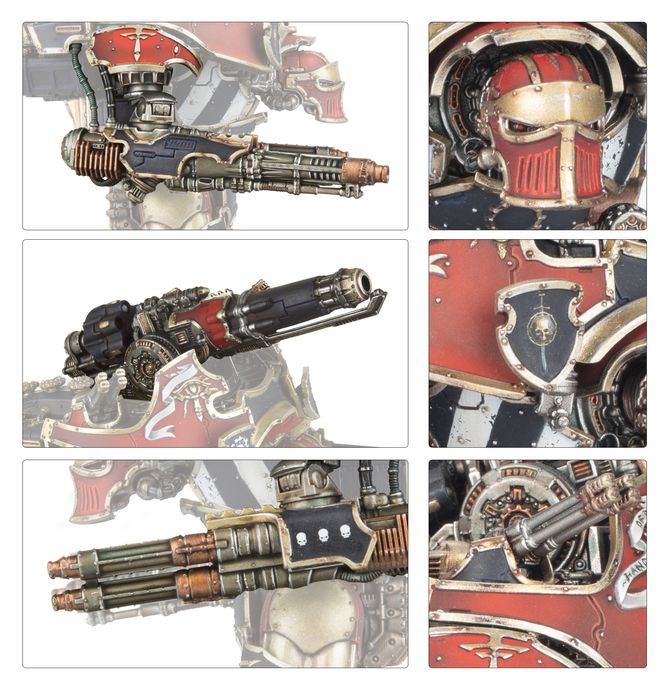 Legions Imperialis: Warbringer Nemesis Titan with Quake Cannon, Volcano ...
