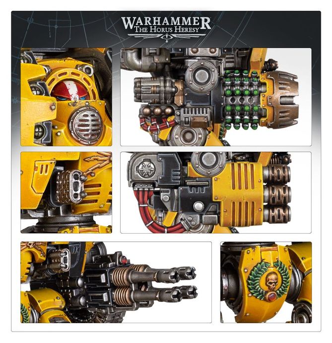 Belagerungs-Dreadnought Leviathan mit Fernkampfwaffen