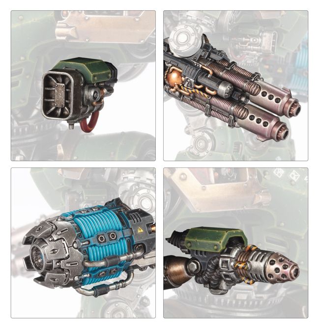 Saturnine Dreadnought Weapons – Chiron Configuration