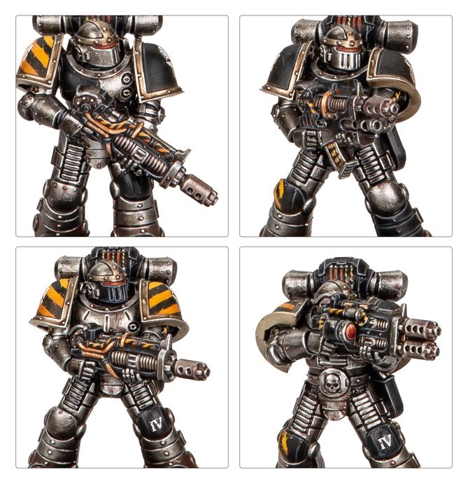 MKII Veteran Squad with Disintegrator Weapons