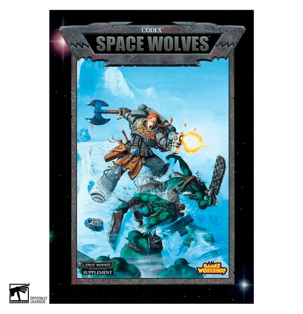 Warhammer Art – Codex: Space Wolves (2000) Art Print