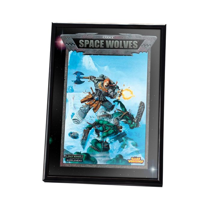 Warhammer Art – Codex: Space Wolves (2000) Framed Art Print