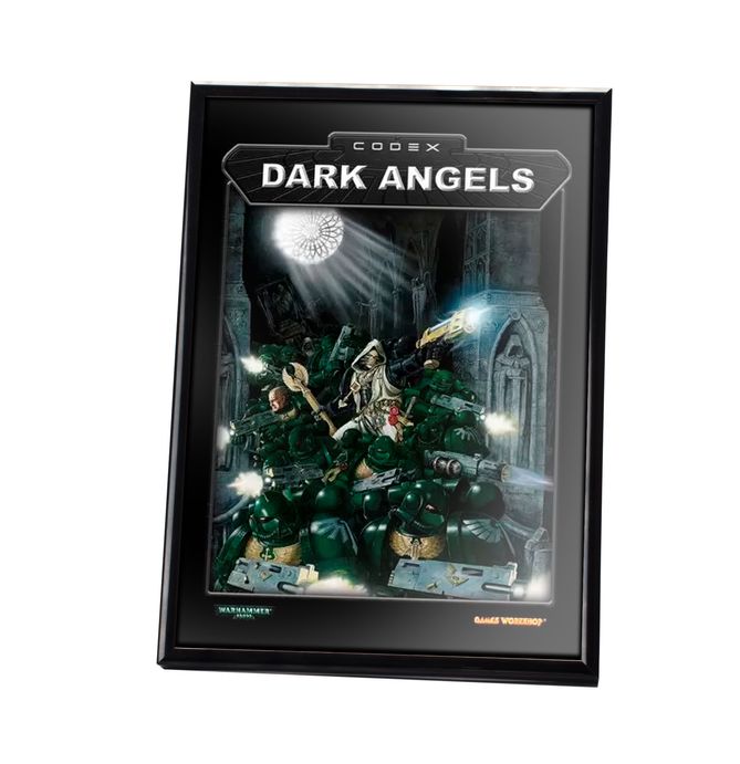 Warhammer Art – Codex: Dark Angels (1999) Framed Art Print