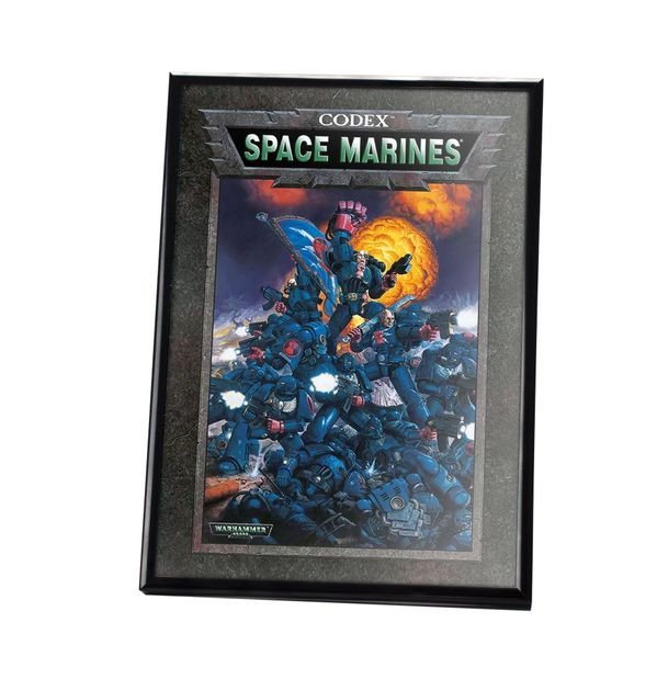 Warhammer Art – Codex: Space Marines (1998) Framed Art Print