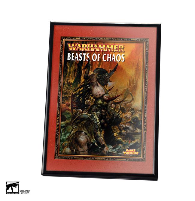 Warhammer Art – Warhammer Armies: Beasts of Chaos (2003) Framed Art Print