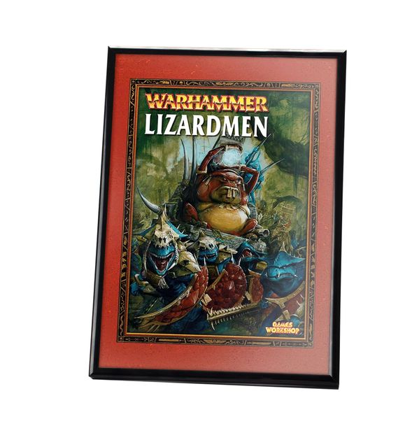 Warhammer Art – Warhammer Armies: Lizardmen (2003) Framed Art Print