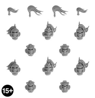 White Scars MKVI Heads