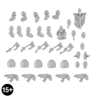 Space Wolves MKVI Shoulder Pads