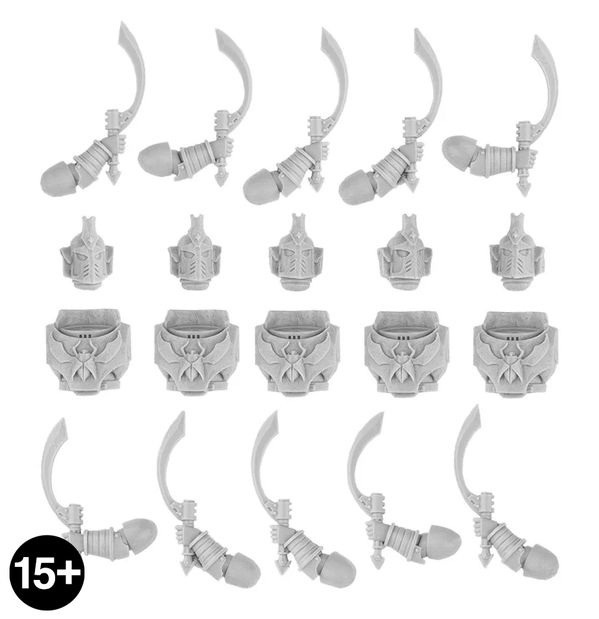 Thousand Sons – Khenetai Occult Blade Cabal Upgrade Set