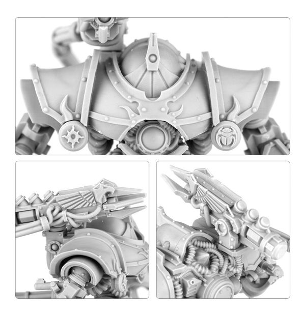 Thousand Sons – Castellax-Achea Automata with Æther-fire Cannon