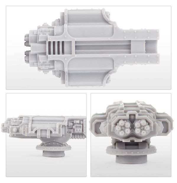 Adeptus Titanicus Reaver Titan Carapace Vulcan Mega-bolter