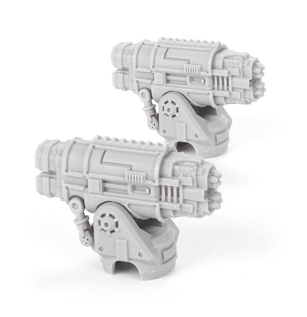 Adeptus Titanicus Warlord Battle Titan Paired Vulcan Mega-bolters