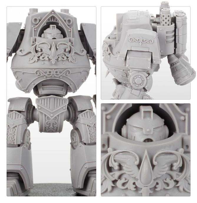 Blood Angels Legion Contemptor-Incaendius Class Dreadnought