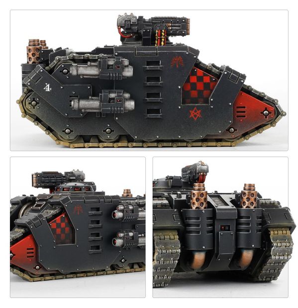 Space Marine Legion Sabre Strike Tank: Hull