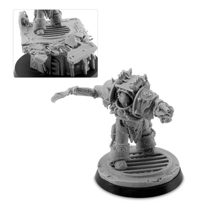 Calas Typhon First Captain of the Death Guard