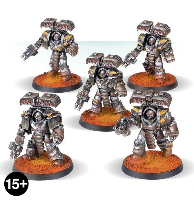 Iron Warriors – Tyrant Siege Terminators Iron Warriors – Tyrant Siege Terminators