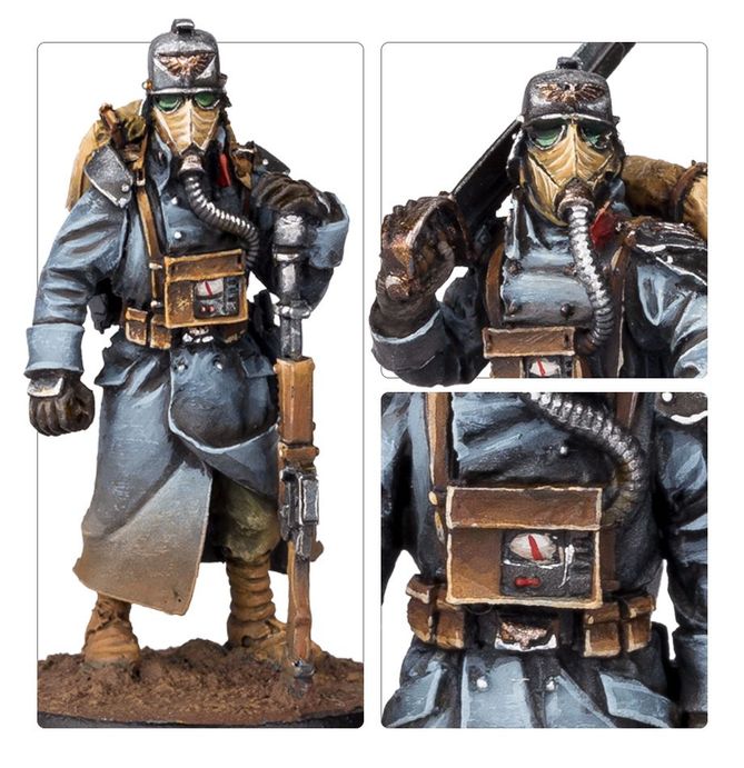 Death Korps of Krieg Infantry Squad At Ease