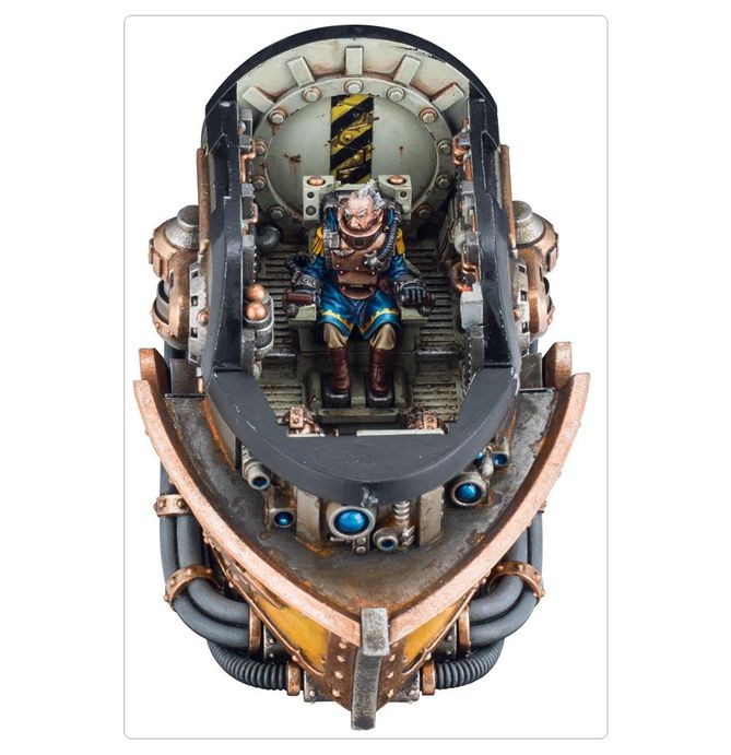 Warlord-Titan des Mars-Alpha-Schemas: Kopf