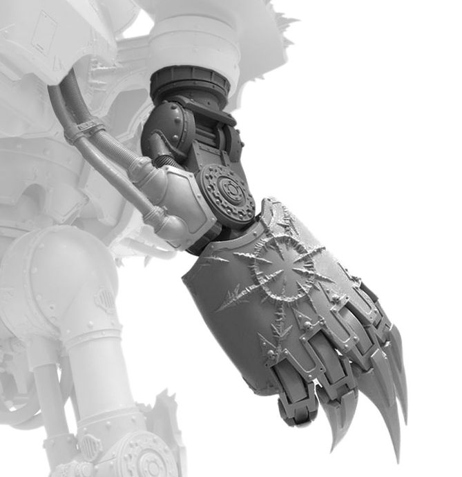 Chaos Reaver Titan Powerclaw (Arm Only)