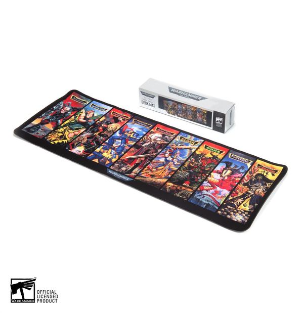 Merchoid: Classic Codex Covers Desk Mat