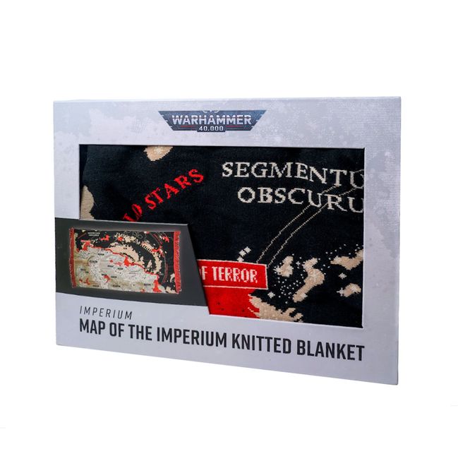 AAA: Map of the Imperium Knitted Blanket