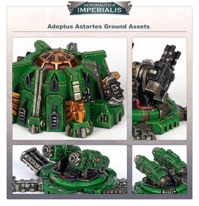 Aeronautica Imperialis: Adeptus Astartes Ground Assets