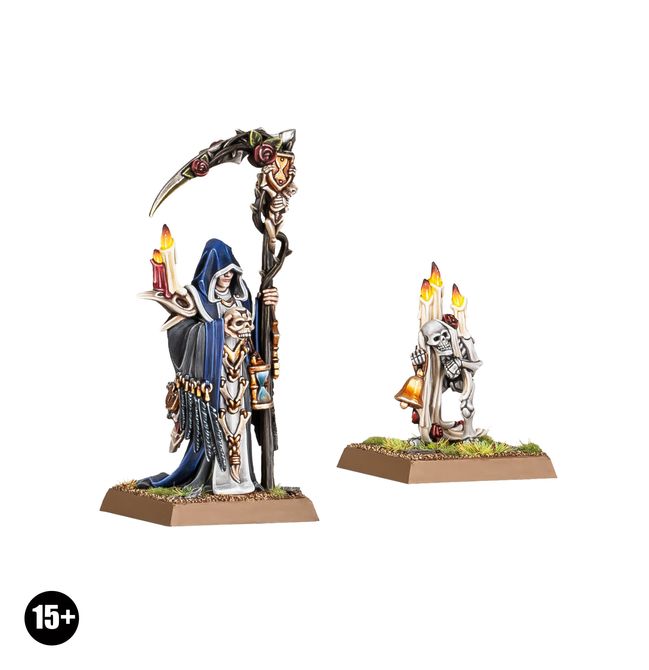 Necromancer Wizard and Familiar