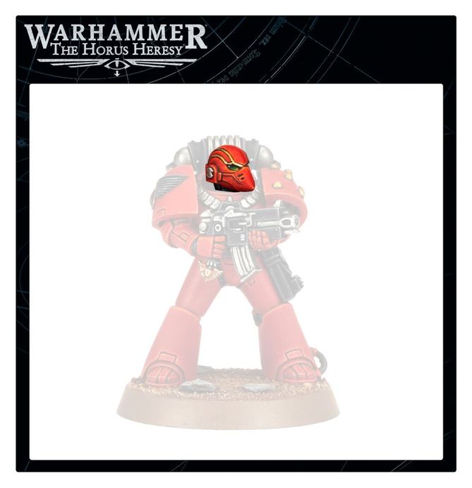 Blood Angels MKVI Heads