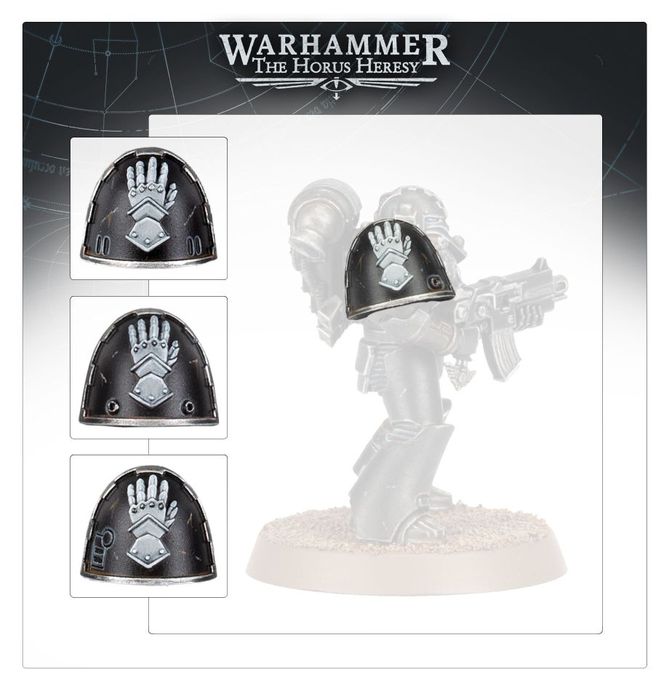 Iron Hands MKVI Shoulder Pads