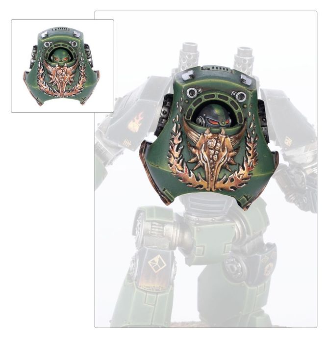 Salamanders Contemptor Dreadnought Upgrade Set