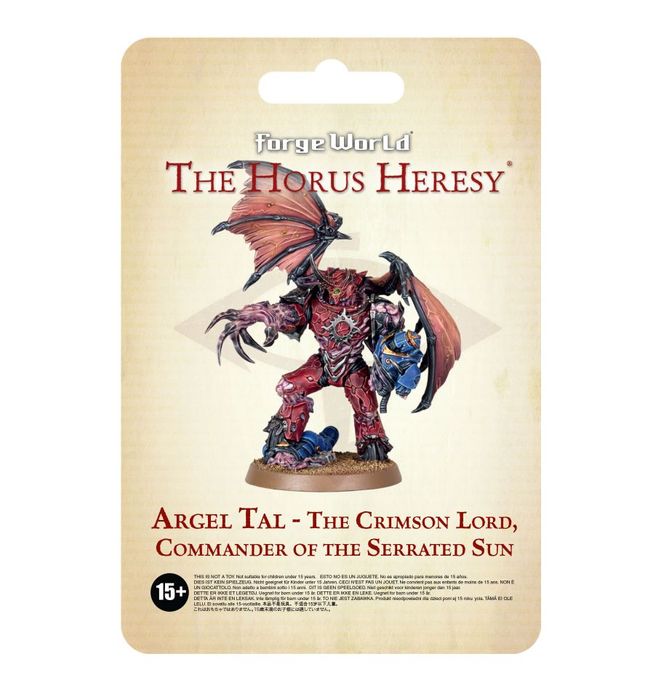 Argel Tal - The Crimson Lord, Commander of the Serrated Sun