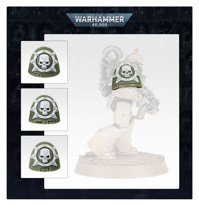 Death Guard MKVI Shoulder Pads